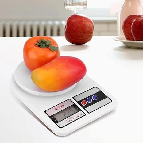 Digital 10kg Kitchen Scale – Food & Ingredient Measuring | Saadiq.pk