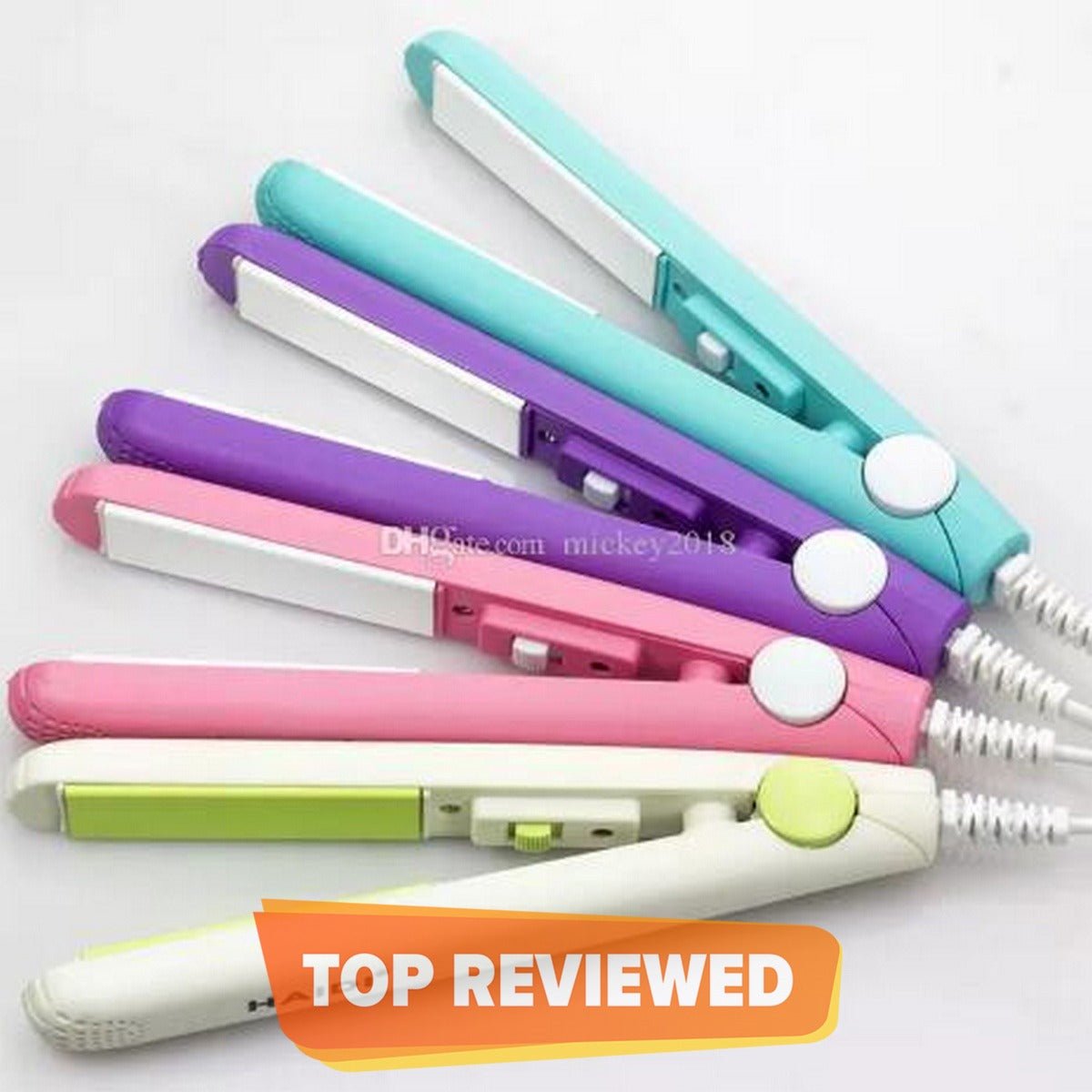 Electronic Mini Hair Straightener – Portable Styling Tool | – Saadiq.pk