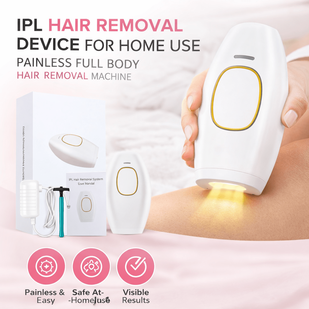 IPL Hair Removal Device for Home Use – Painless Hair Removal – Saadiq.pk