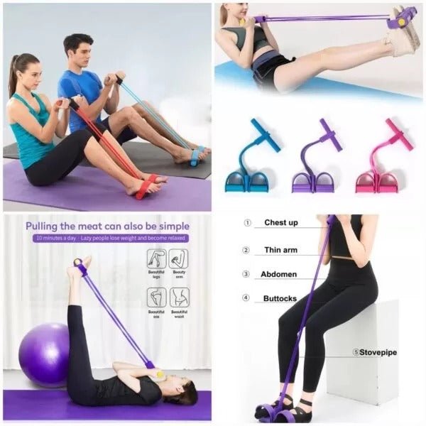 Rubber Pull FlexTrim 360 Tummy Trimmer Abs Exerciser | Fitness Tool ...